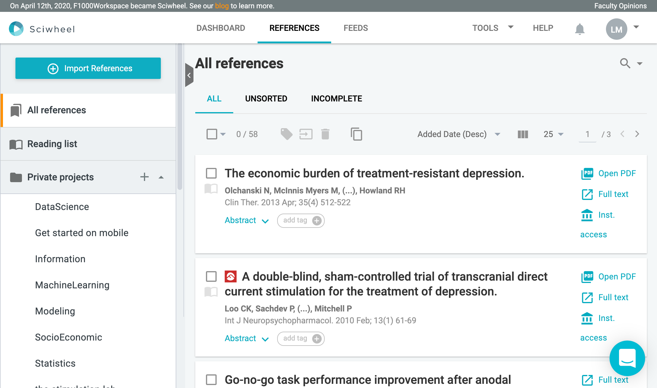 SciWheel | Tools for Academic Research | KausalFlow